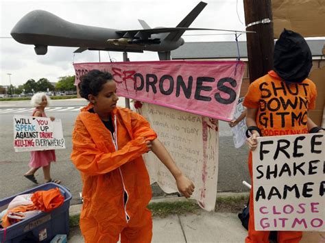 President Barack Obama Defends Us Drone Strikes But Moves To Rein Them In As Guantanamo Bay