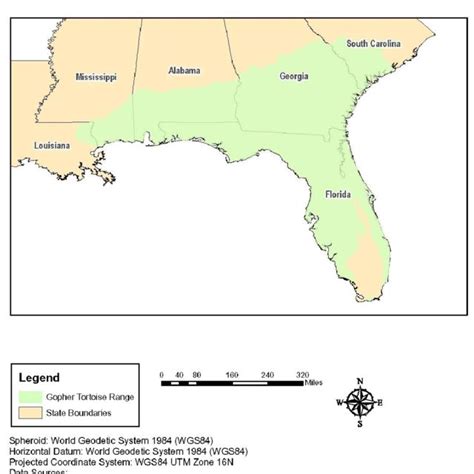 figure a3 gopher tortoise georgia habitat map download scientific