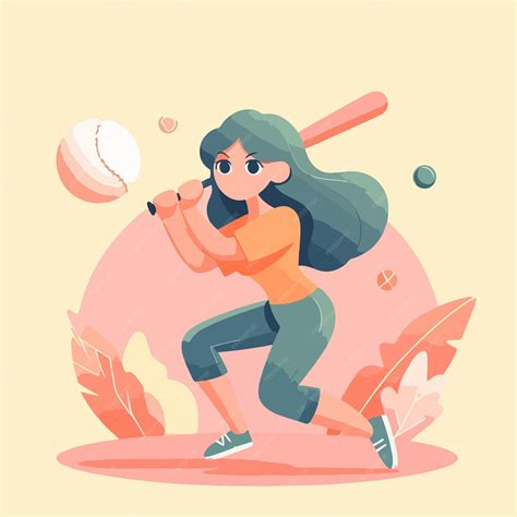 Premium Vector Baseball Illustration Premium Vector Baseball Illustration