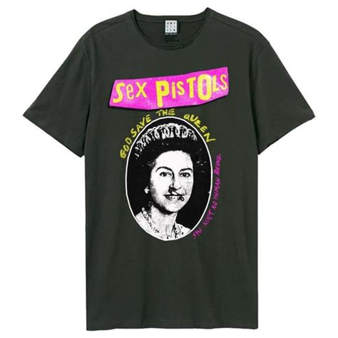 Amplified Unisex T Shirt Med Sex Pistols Logotyp För Vuxna Cdon