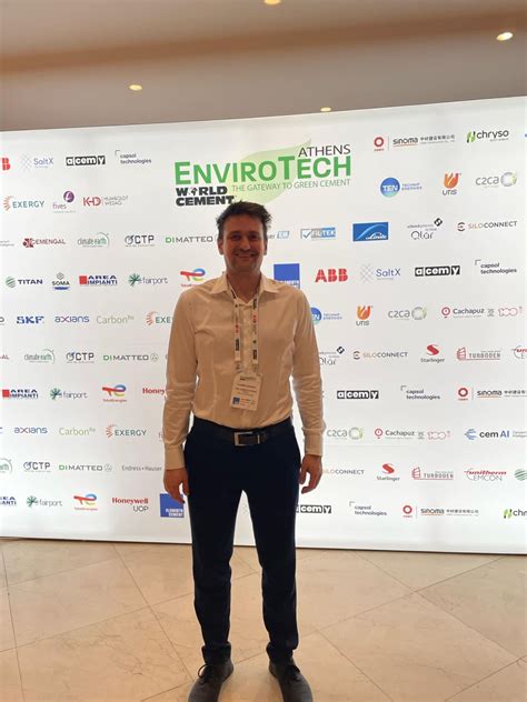 Envirotech Sustainability Greentech Innovation Cementindustry Klemen Černivec