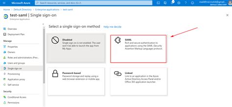 Microsoft Entra ID Azure AD SSO