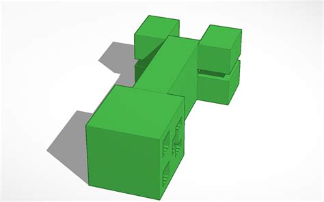 3d Design Creeper Tinkercad
