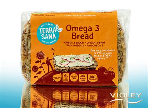 Terrasana Organic Omega 3 Bread 300 G At Violey