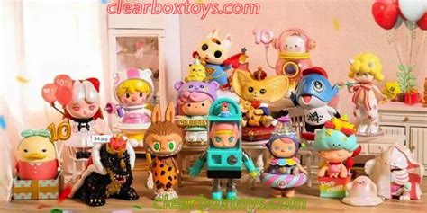 Popmart 10 Year Series Clear Box Toys
