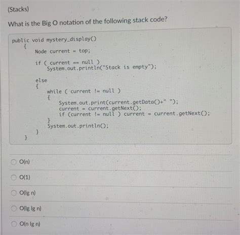 Solved Which Of The Following Sorting Algorithms Is The Chegg