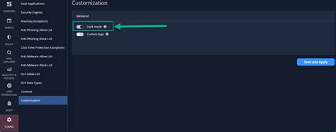 Dashboard Dark Mode Theme Check Point Blog