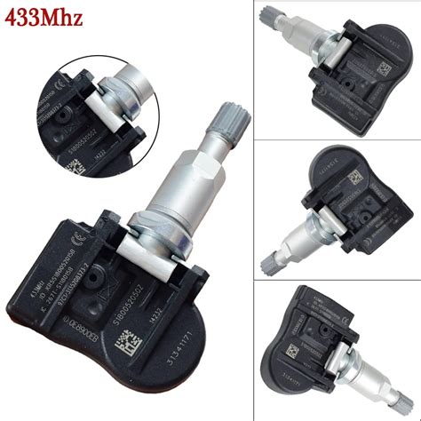 1pcs Tire Pressure Monitor Sensor Tpms Sensor 31341171 433mhz For Volvo C30 C70 S40 S60 S70 S80