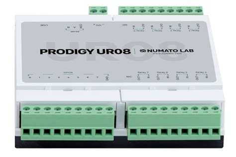Prodigy UR Series Channel USB Modbus Relay Module With Analog And Digital Inputs Ajitek