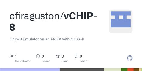 Github Cfiraguston Vchip Chip Emulator On An Fpga With Nios Ii