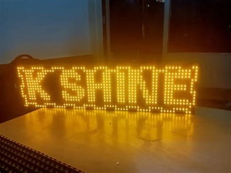Rectangle LED Dot Matrix Display Board At Sq Ft In Bhubaneswar ID