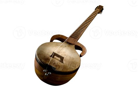 An Ancient Asian Stringed Musical Instrument Isolated Central Asia Uzbekistan 13794744 Png