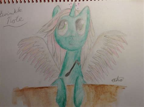 Twinkle Note Oc Made By Erica Braveheart