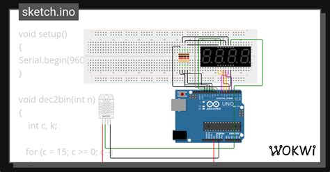 Temperature Monitor Dht11 Wokwi Esp32 Stm32 Arduino Simulator