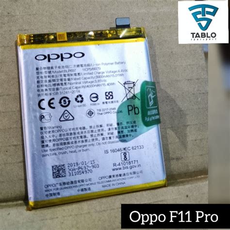 Jual Baterai Batere Oppo F Pro BLP Original Copotan Hp Shopee Indonesia