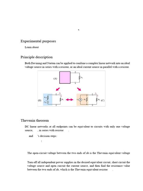 Lab3 Manual Thevenin Norton Theorems En Pdf