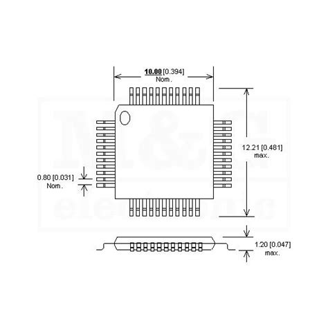 M G Electronic IC MC ATMEL ATMEGA AU
