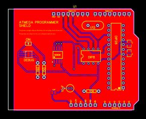 Atmega And Attiny Programmer Arduino Uno Shield Copy EasyEDA Open Source Hardware Lab