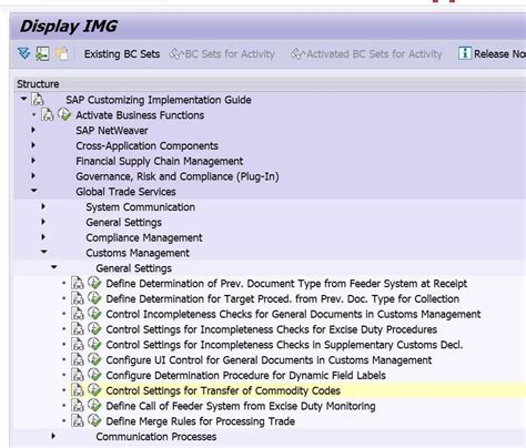 Transfer Commodity Code From Sap Gts To Sap Ecc System Sapboost Com
