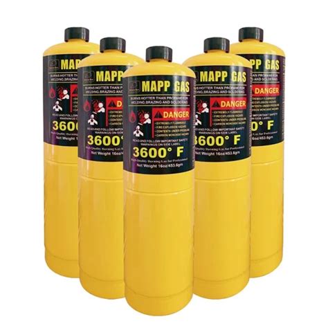 Mapp Gas Cylinder Welding Handheld Torches Map Pro Gas Cylinder 3600f