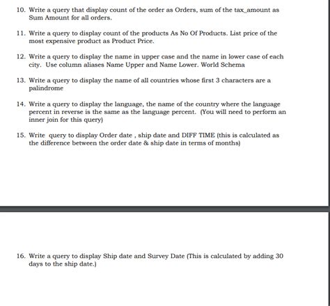 Solved For MySQL I Had A Few Questions For A Current Chegg