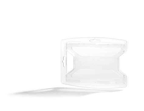 Durable Rexycle 2 Card Security Pass Id Badge Holders Euro Hook 10 P