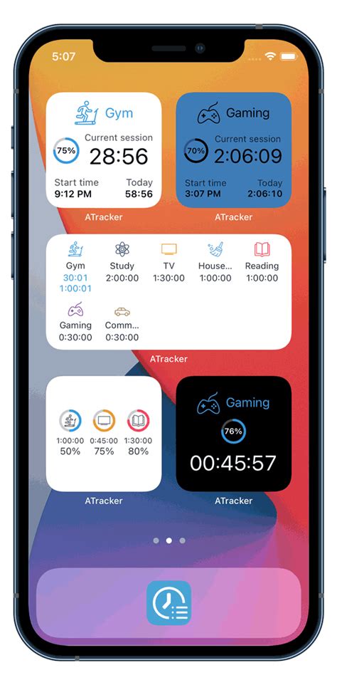 Atracker Time Tracker Daily Habit Goal Routine