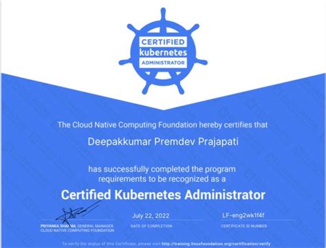 Deepakkumar Prajapati On Linkedin Feels Good To Get This Win I Passed The Cka Yay 🥳