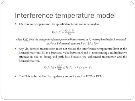 ppt spectrum sensing and allocation techniques for cognitive radios