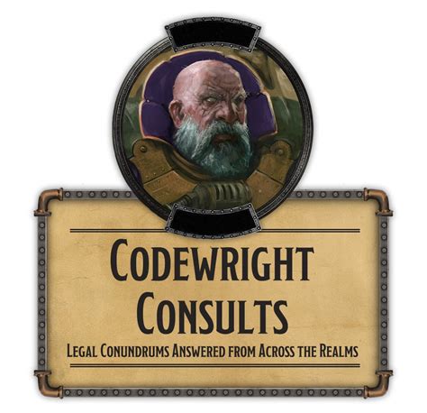 Codewright Consults Legal Conundrums Answered From Across The Realms