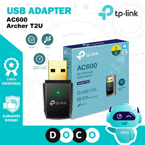 Jual Tp Link Usb Adapter Archer T U Ac Wireless Dual Band Wifi Adaptor Dongle Receiver Wi Fi