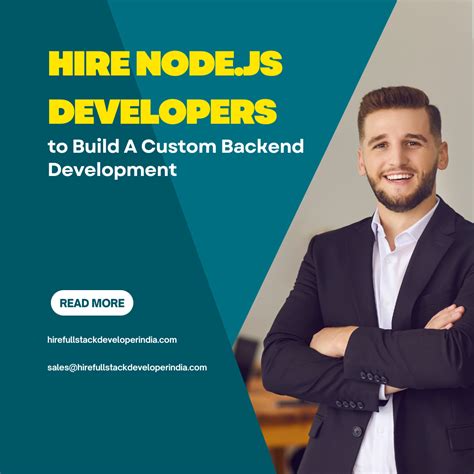 hire node js developers to build a custom backend development by hirefullstackdeveloperindia