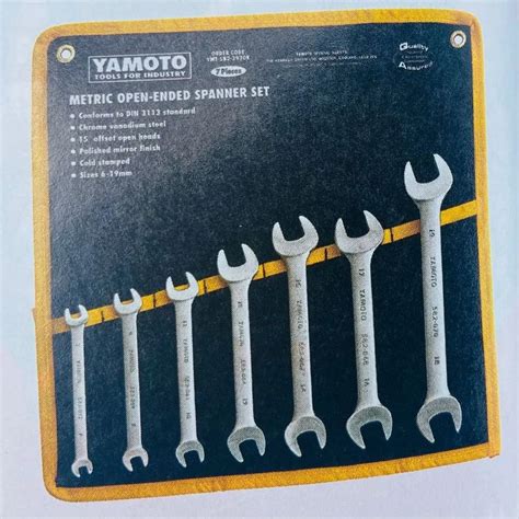Yamato Double Ended Open Spanner Size 6 19 Mm At ₹ 975 Piece In Aurangabad Id 26392080762