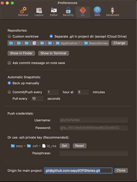 App Doesnt Push Commits To The Remote Repository · Issue 1446 · Glushchenkofsnotes · Github