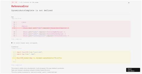 React Floating Component Examples CodeSandbox