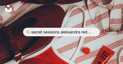 Secret Sessions Aleksandra Red Underwear Pictures Download Free