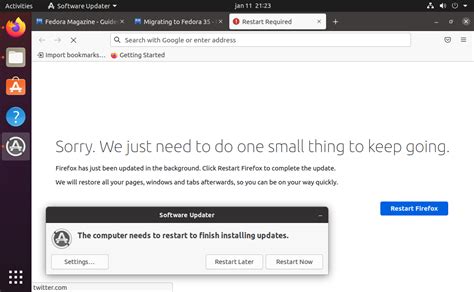 Restarting And Offline Updates Fedora Magazine
