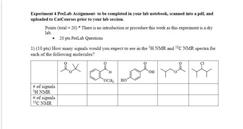 [solved] experiment 4 prelab assignment to be completed in your lab