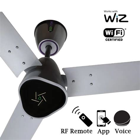 Ecolink Airogeometry Smart Iot Bldc Ceiling Fan With Rf Remote And Wifi Enabled 1200mm Bee 5