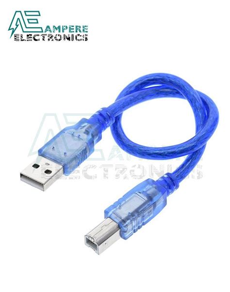 usb2 0 b type cable for arduino 150cm length ampere electronics