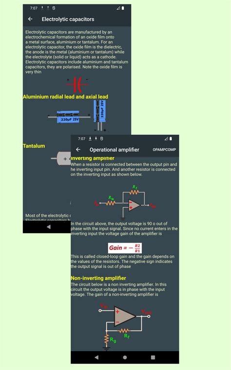 Doctronics Electronics Components And Circuit Calculator App On