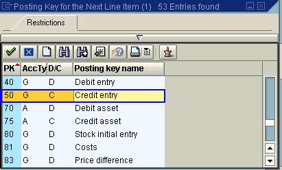 F 04 Post With Clearing SAP