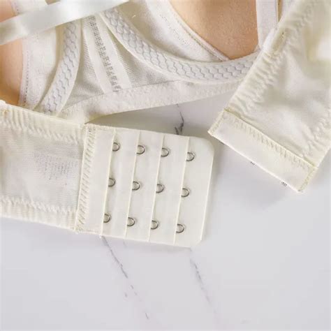 The New Bra Set Lace Underwear Soft Underwire Small Chest Gathered French Underwear Thin Bra