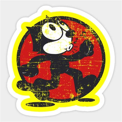 Felix The Cat Keep Walking Sticker Felix The Cats Animated Cartoon Characters Felix