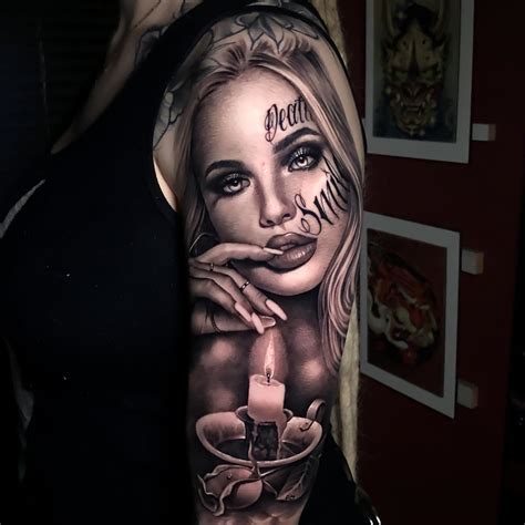 Girly Half Sleeve Tattoos For Women Girly Half Sleeve Tattoos For Women