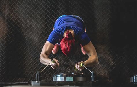 Wallpaper Redhead Pose Fitness Training For Mobile And Desktop