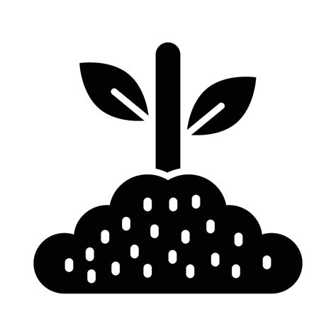 Seedlings Vector Glyph Icon For Personal And Commercial Use 31735612