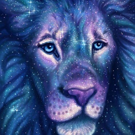 Galaxy Lion Lion Artwork Male Lion Lion Wallpaper