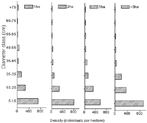 Tree Population Structure In Different Forest Fragments Download Scientific Diagram