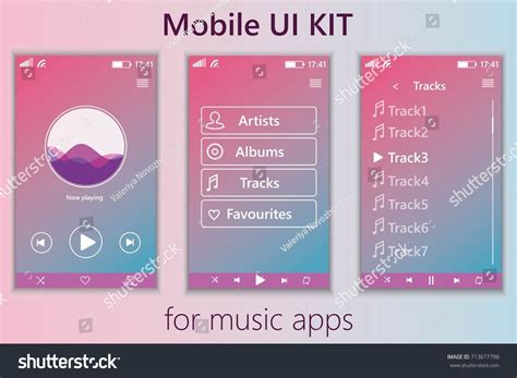 Music Gui Images Stock Photos Vectors Shutterstock